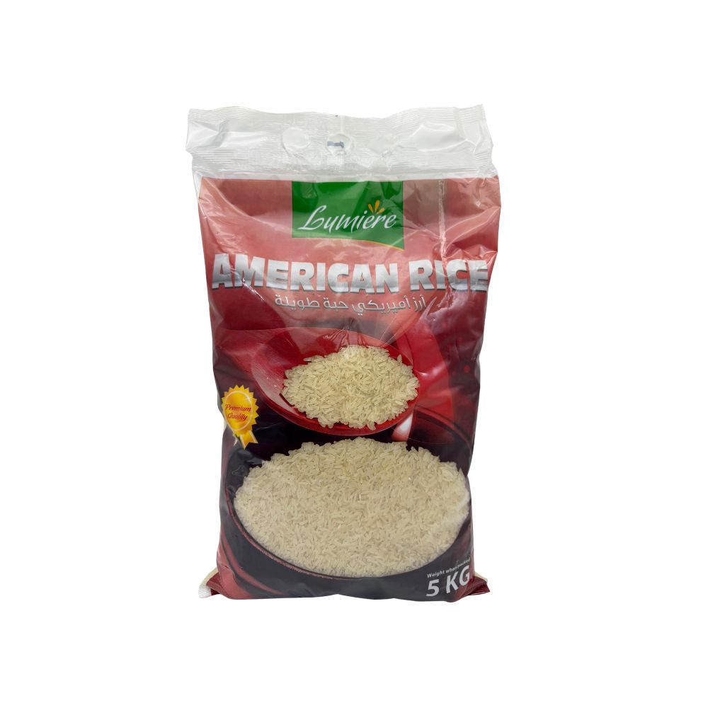 Lumiere american rice 5kg – Super Market Rammal